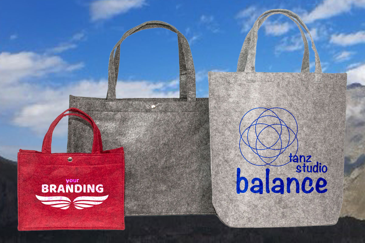 Tragetaschen bedrucken lassen mit Foto, Logo, Text